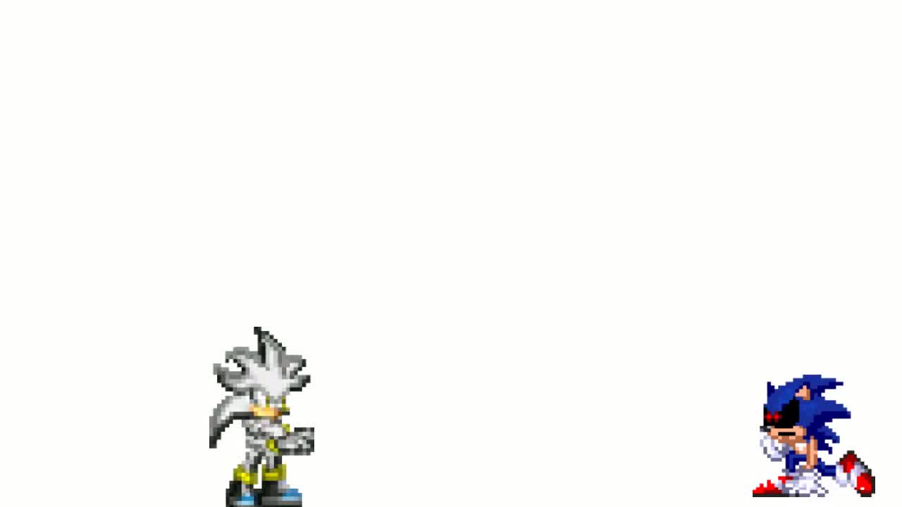 sonic exe vs white headhoge - YouTube