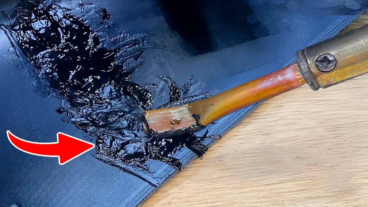 The Easy Way to Repair Broken Plastic Using Plastic Welding! - YouTube