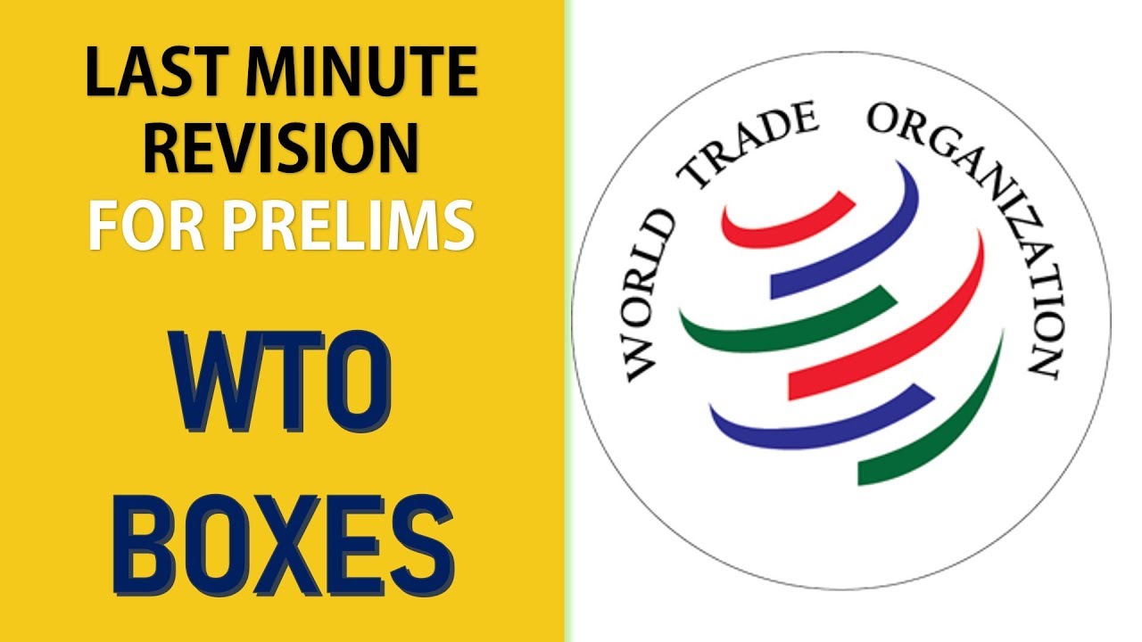 WTO Boxes Revisited for Prelims 2019 - YouTube