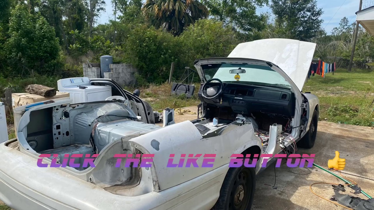 SOMETHING INTERESTING HAPPEN HERE....F100 crown vic full frame swap ...