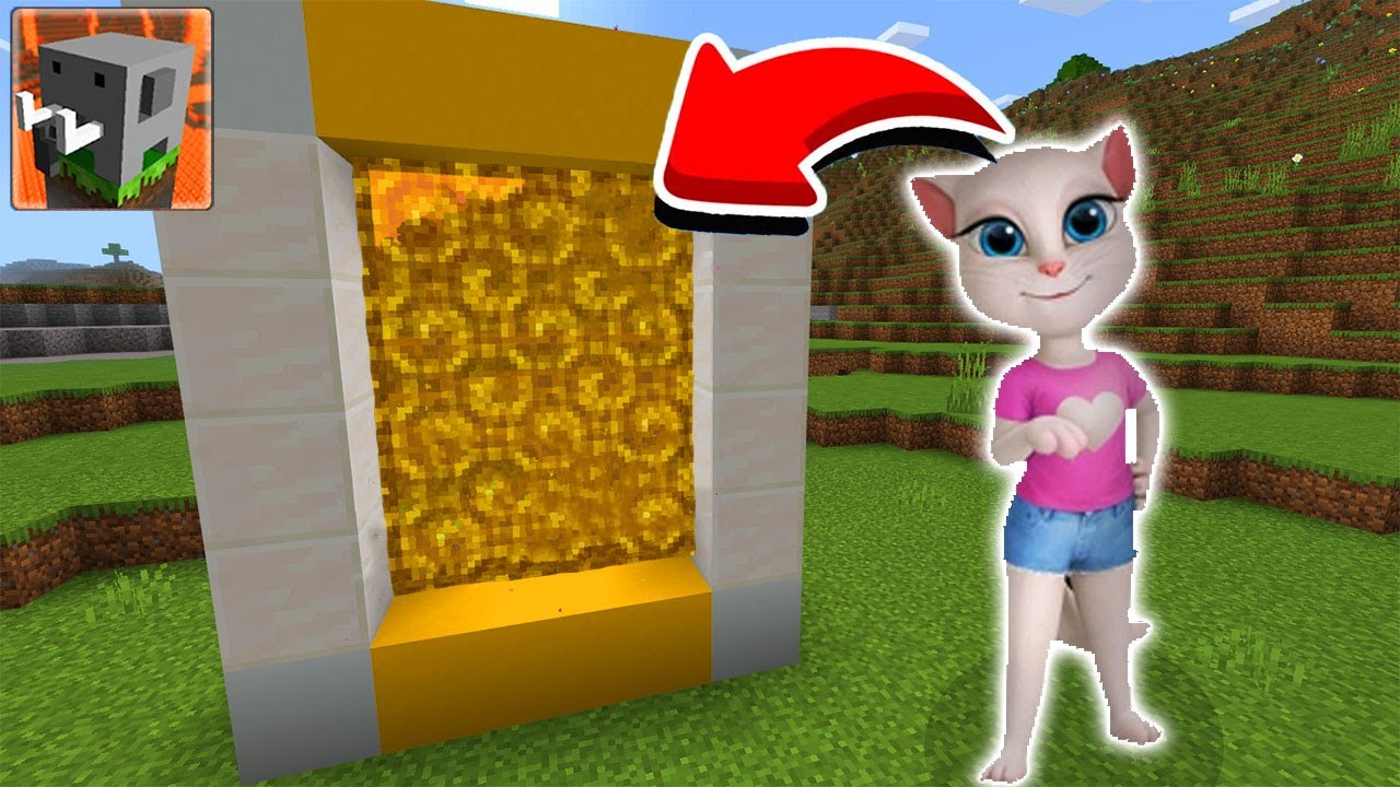 How to Make A Portal To The My Talking Angela Dimension in Minecraft ...