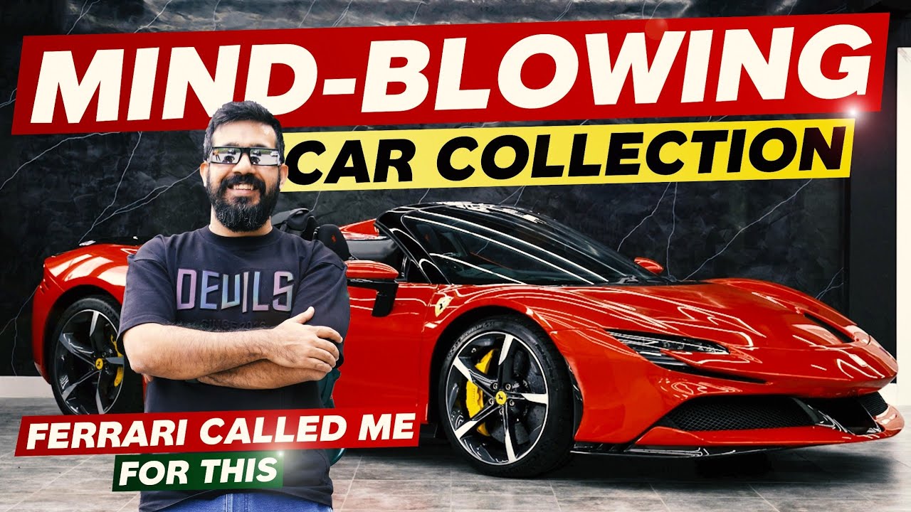 Ferrari called me for this 🤔 | Mind-blowing car collection ...