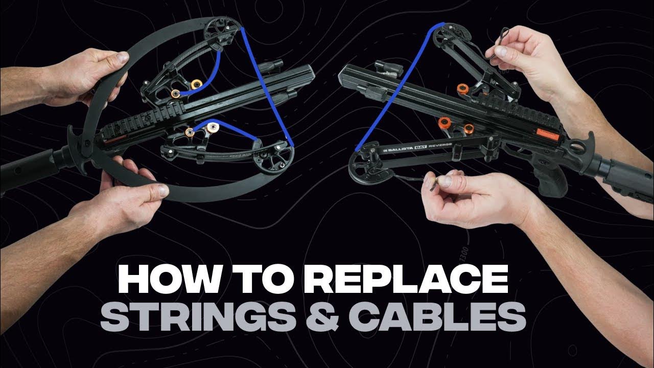 How to Replace Strings and Cables on the Ballista BAT Reverse Pistol Crossbow (Step-by-Step ...