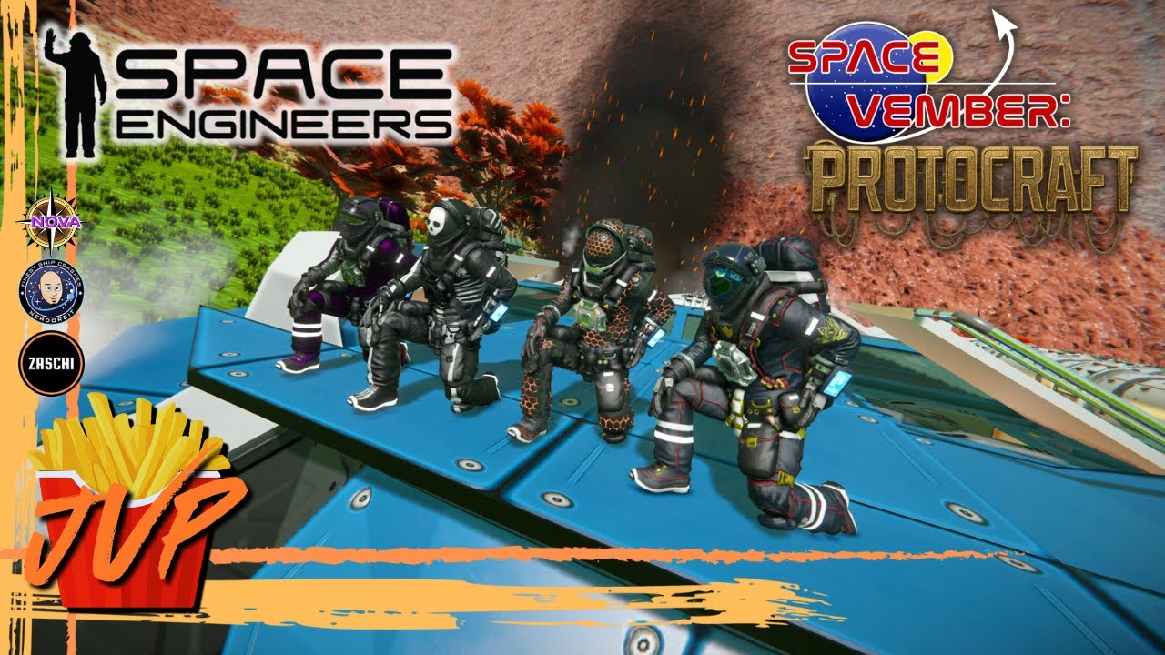 SPACE ENGINEERS PROTOCRAFT TEIL 1 -- SpaceVember mit ⁨@Zaschi ...