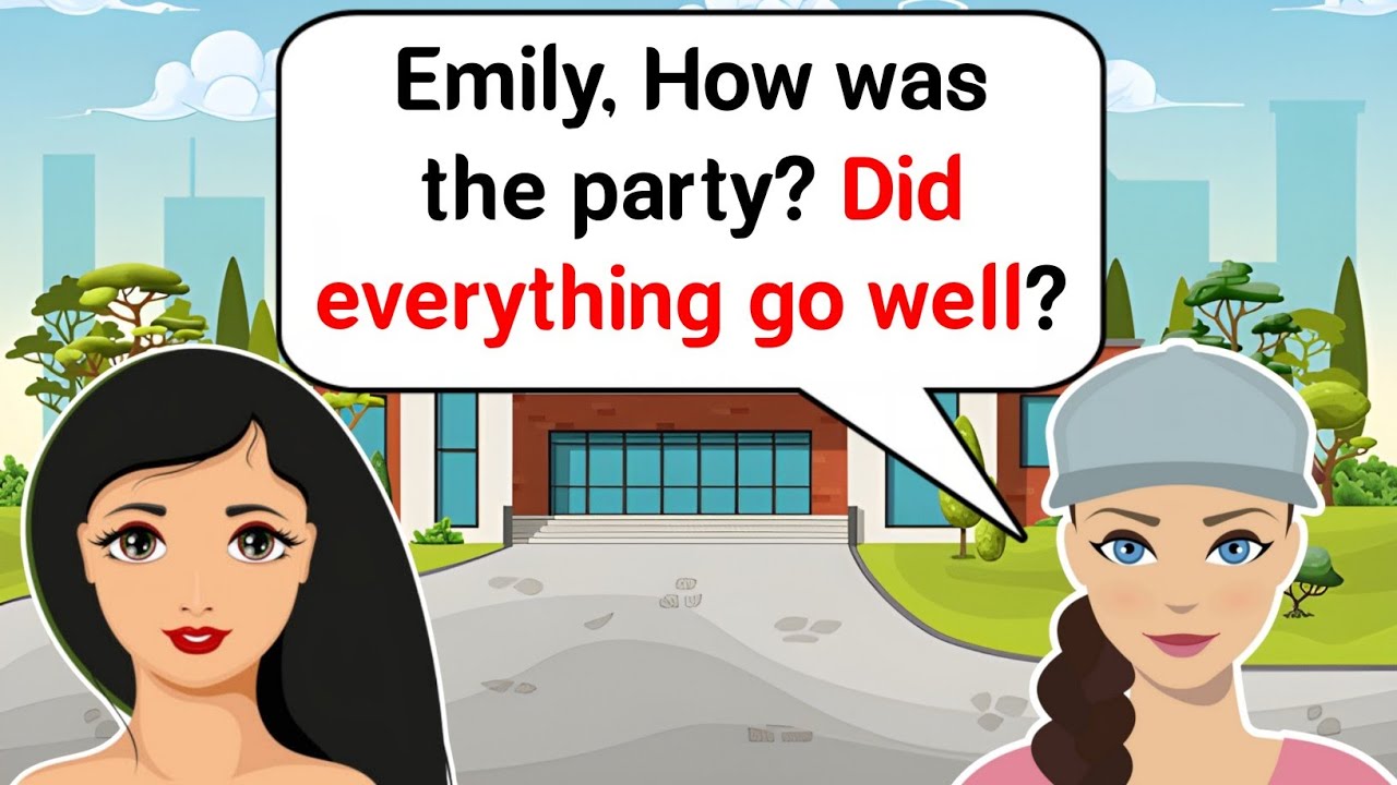 Everyday English Conversation (Graduation Party) | English Speaking ...
