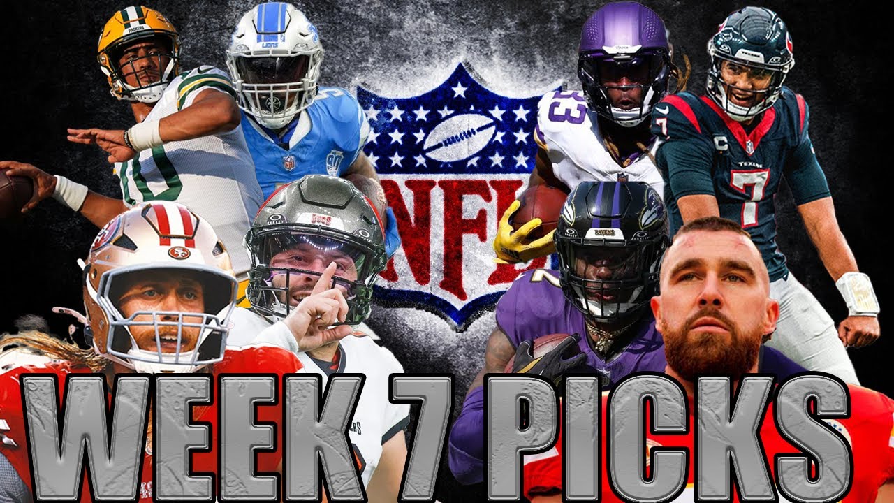 Week 7 NFL Spread Picks (9-6 Last Week!) - YouTube