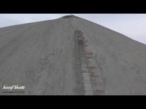 Stairs on Chandragup Active Mud Volcano - Balochistan - YouTube