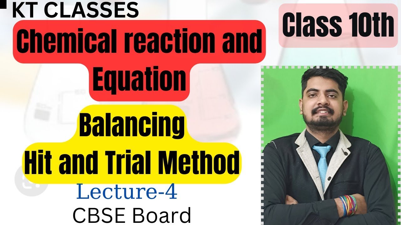 Class 10th Chemistry Chemical reaction and Equation Lecture-4 ...