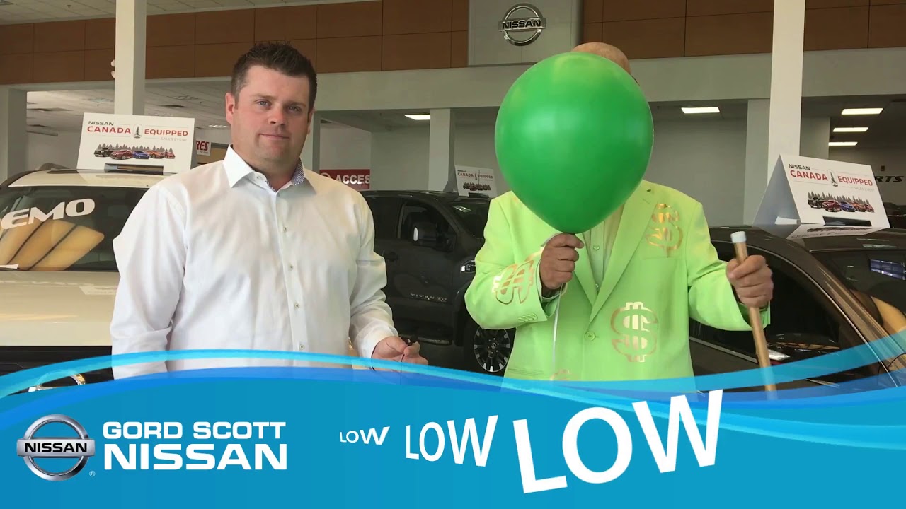 Put some Jingle in your Jangle at Gord Scott Nissan in Red Deer! - YouTube