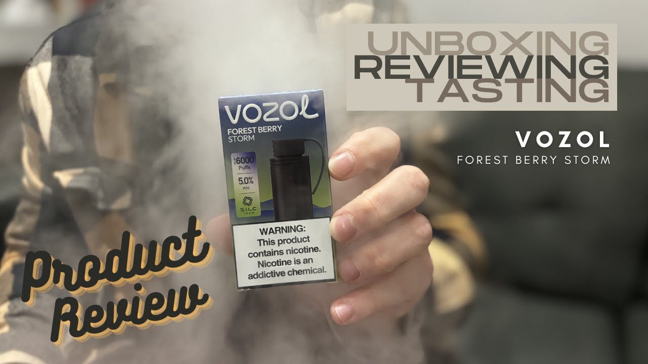 Product Review - Forest Berry Storm VOZOL (Disposable POD) - YouTube