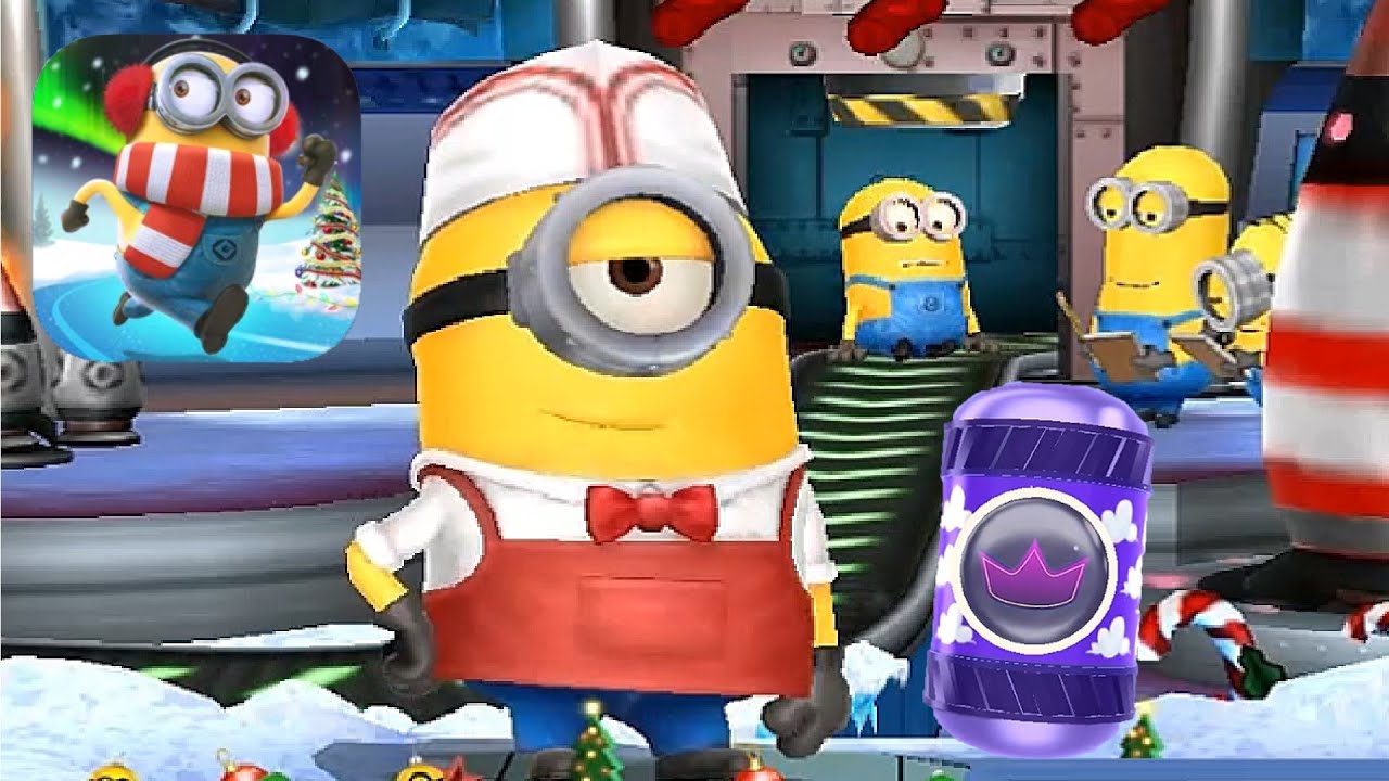 Minion rush Ice Cream Stuart MINIONS fullscreen gameplay walkthrough ...