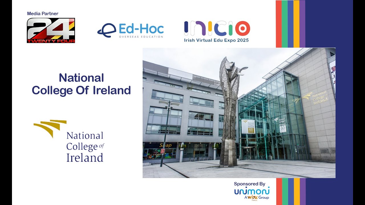 National College of Ireland (NCI) -INICIO Irish Edu Expo - 2025 - YouTube