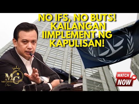 RED NOTICE: MAY WARRANT NA SI DUTERTE! - YouTube