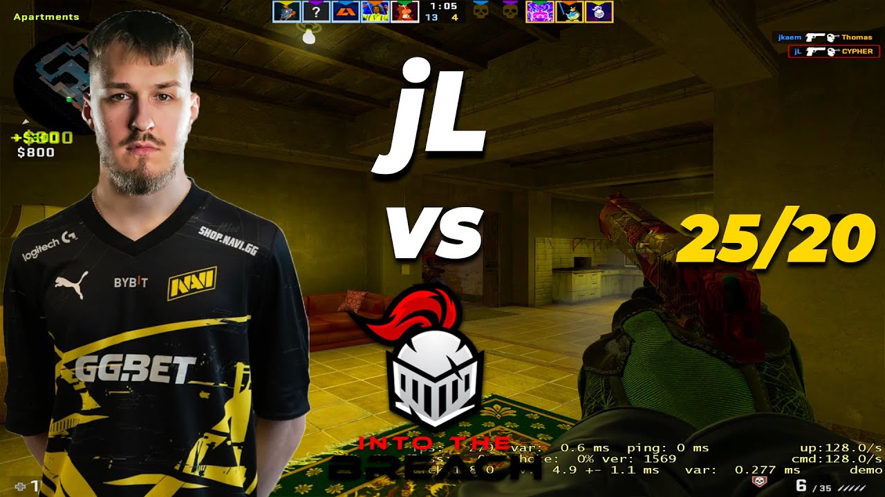 CSGO POV NAVI jL (25/12) vs Into the Breach (mirage) @ Elisa ...