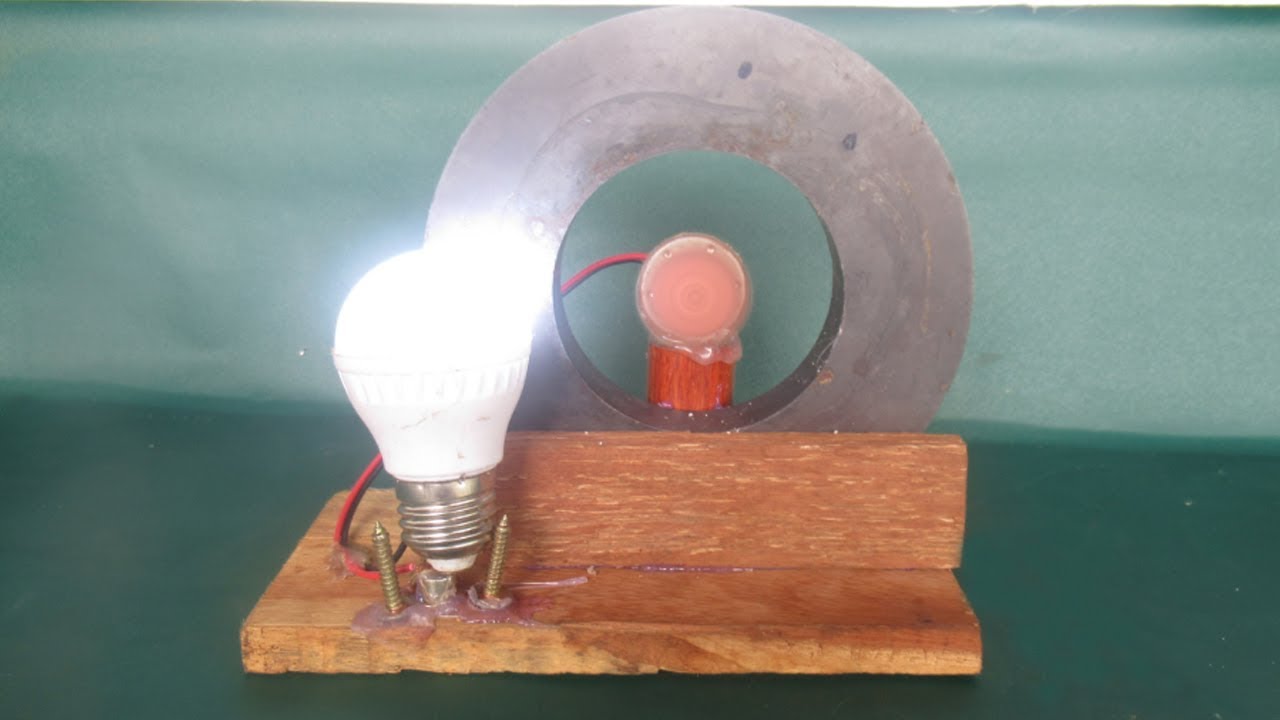 Free energy light bulbs using magnets motor generator - Free energy ...