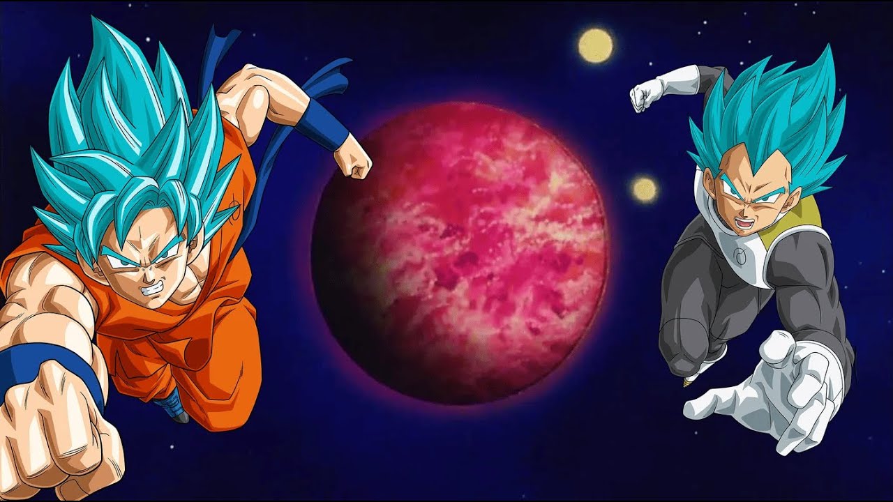Goku y vegeta Regresan Al Pasado A Conocer Su Planeta Vegeta - YouTube