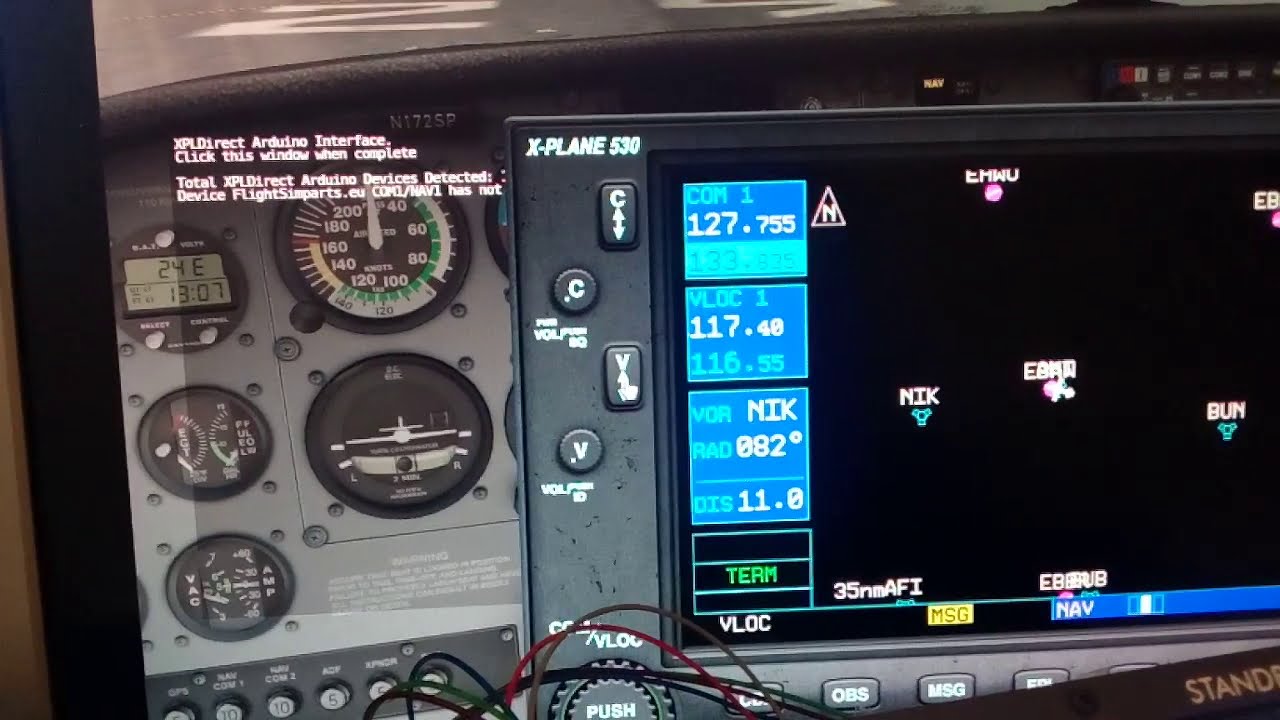 Xpl Arduino Direct Interface Xplane To Arduino Youtube 8180