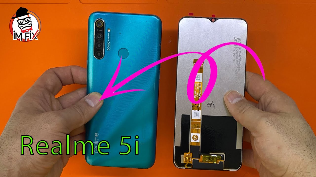 Realme 5i lcd replacement/realme 5i display replacement/realme 5i screen repair - YouTube