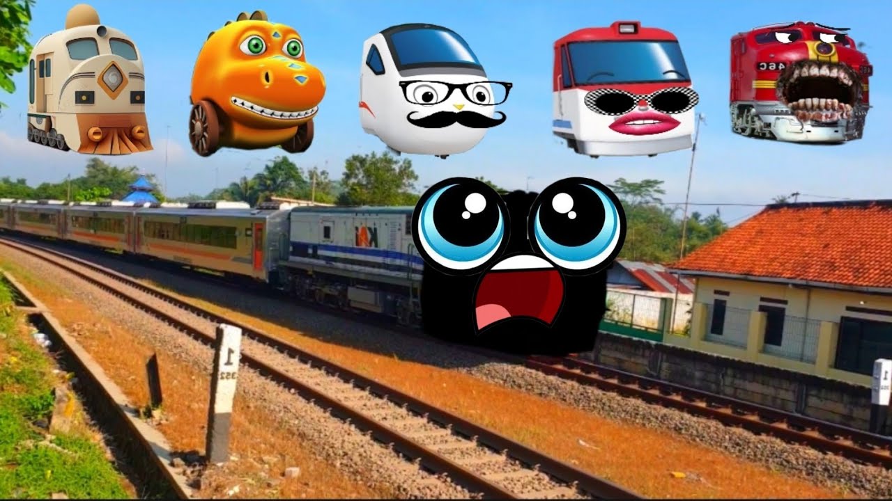 tebak gambar kereta api,train eater, joget upin ipin, tayo, titipo ...