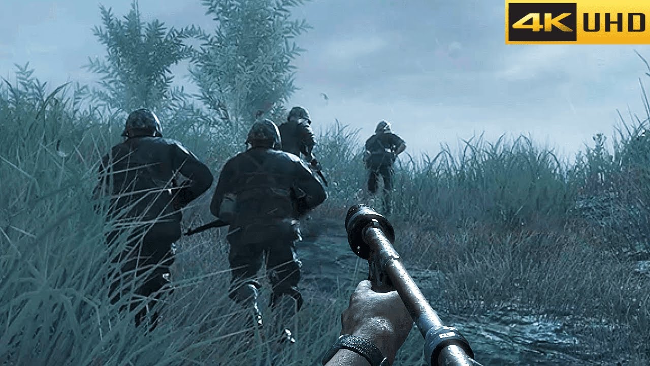 Okinawa - Wana Ridge 1945 - Call of Duty [4K 60FPS] World At War ...