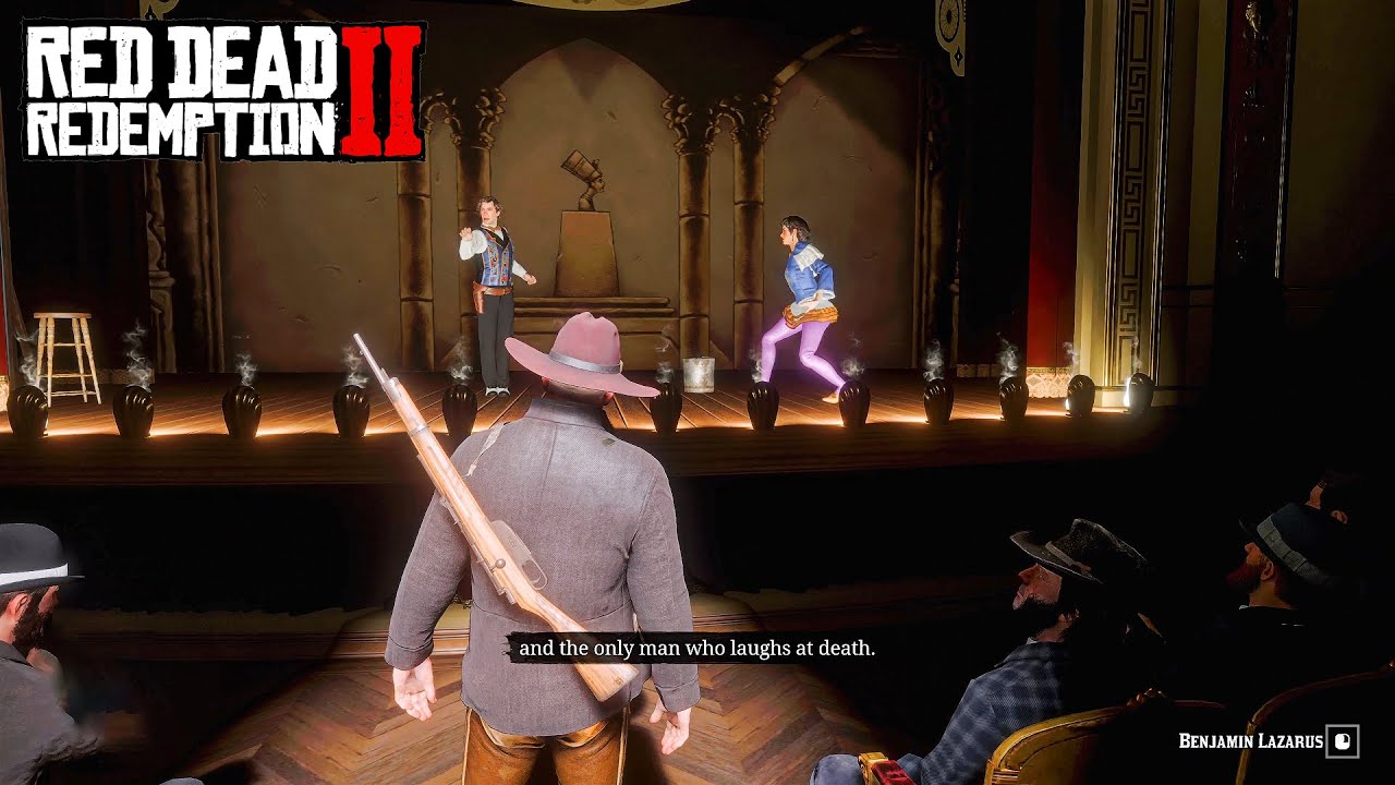 This actually could happen to this magic man if you do this - RDR2 ...
