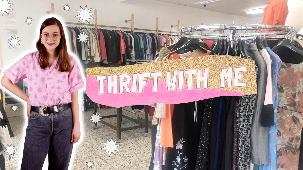 Thrift With Me At Three German Thrift Stores! Vintage Haul & Try-On ...