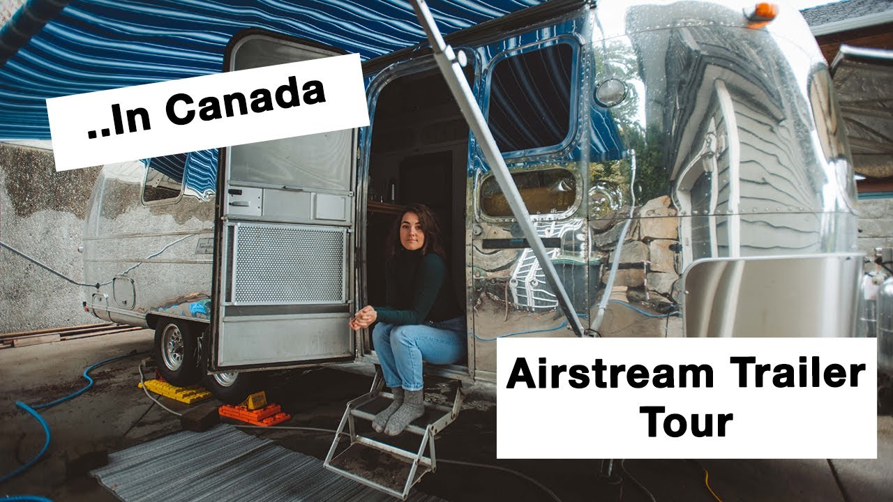 Airstream trailer tour | COVID-19 quarantine in Canada - YouTube