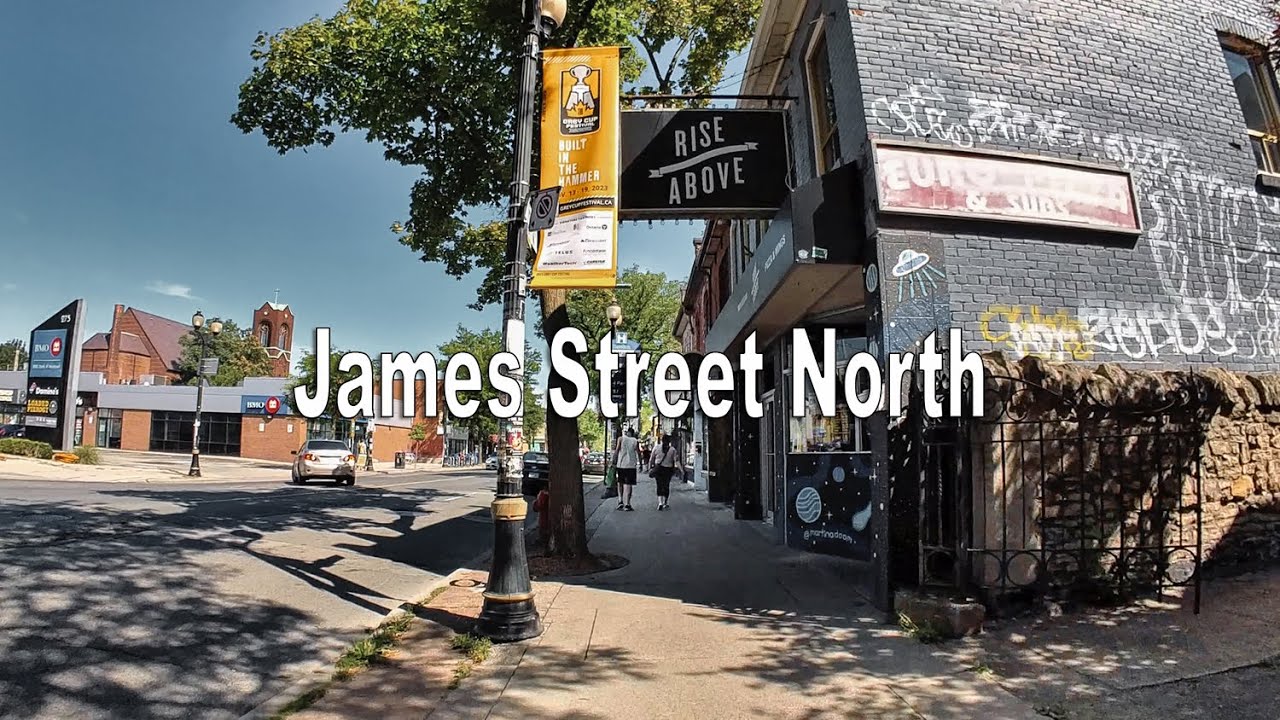 James Street North Hamilton Ontario Canada - YouTube