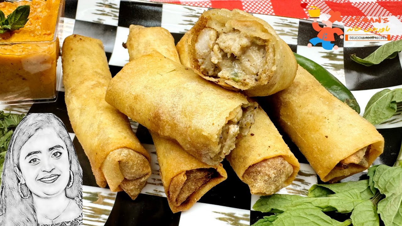 Crispy Malai Boti Rolls Recipe by @abk2021 | How to make malai boti ...