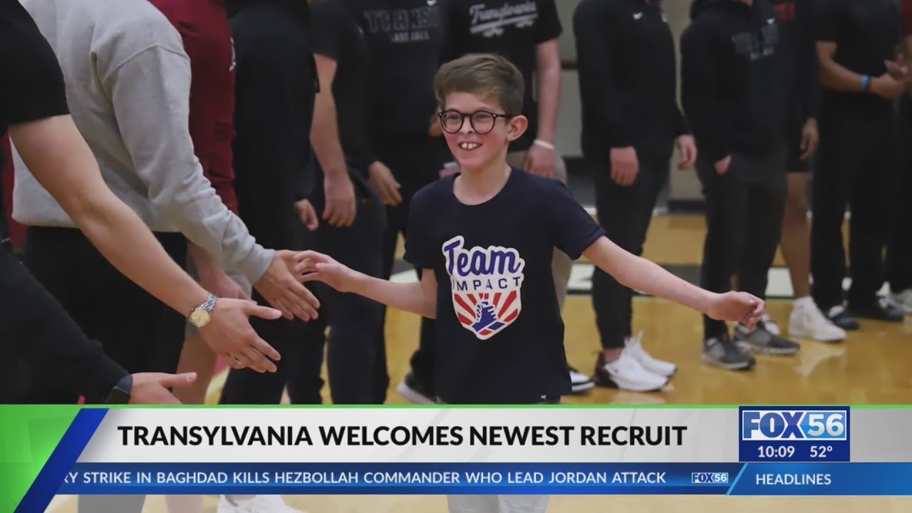 Transylvania Baseball signs 9-year-old as newest baseball recruit - YouTube