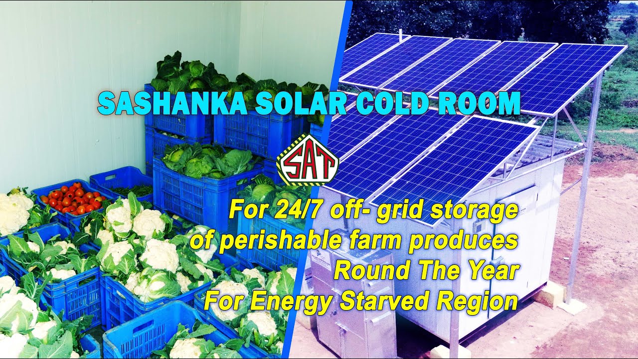 SOLAR COLD ROOM - YouTube