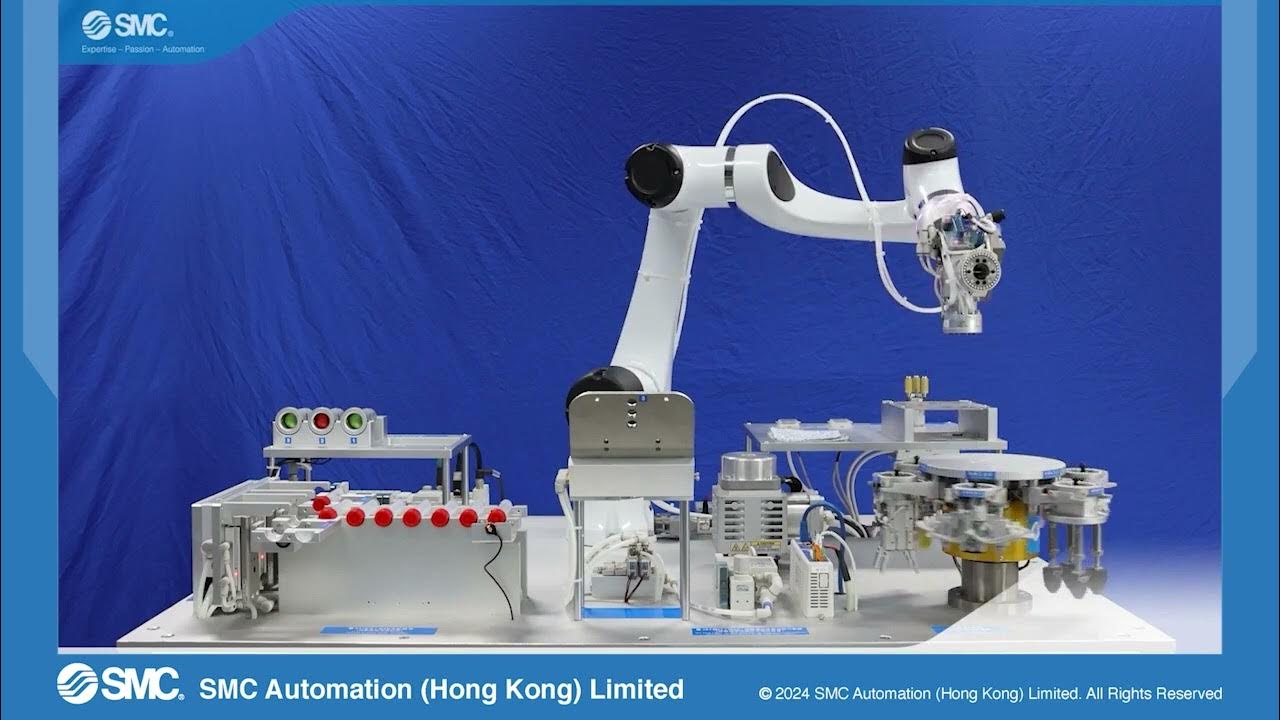 AHC 拾放抓手演示裝置 AHC Pick-and-Place Manipulator Demonstration Device - YouTube