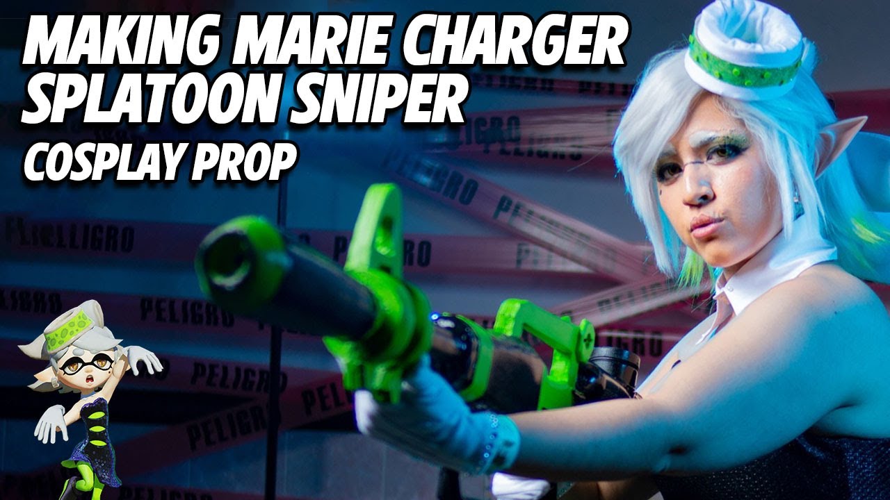 Como hacer el rifle de Marie SPLATOON COSPLAY PROP - YouTube