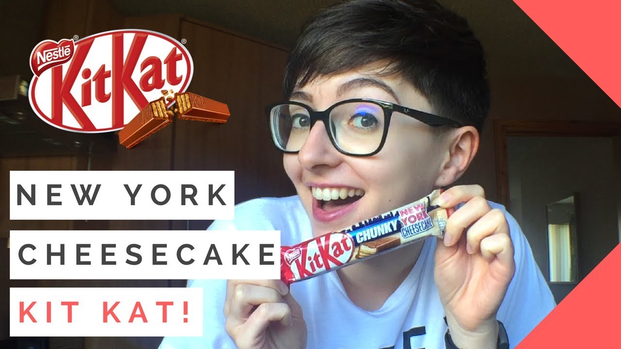 NEW YORK CHEESECAKE KIT KAT REVIEW! - YouTube