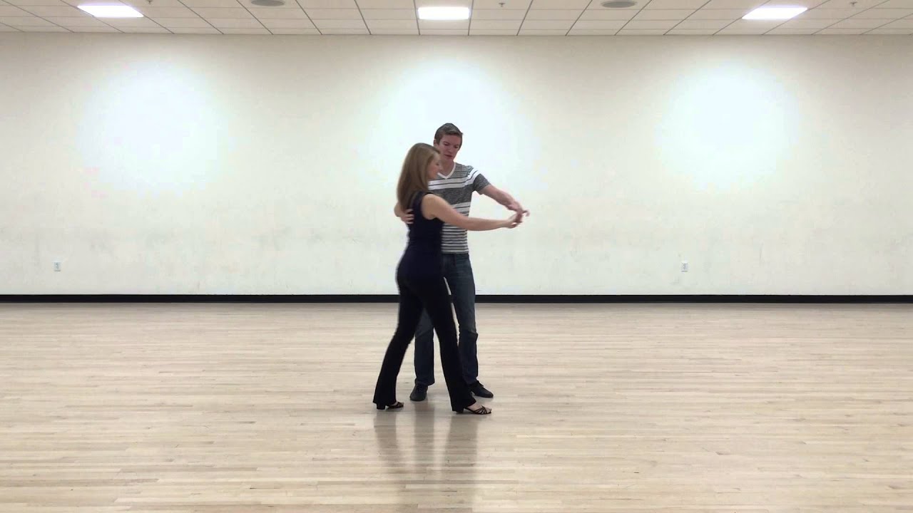 West Coast Swing - Cross Body Inside Turn Sendout - YouTube