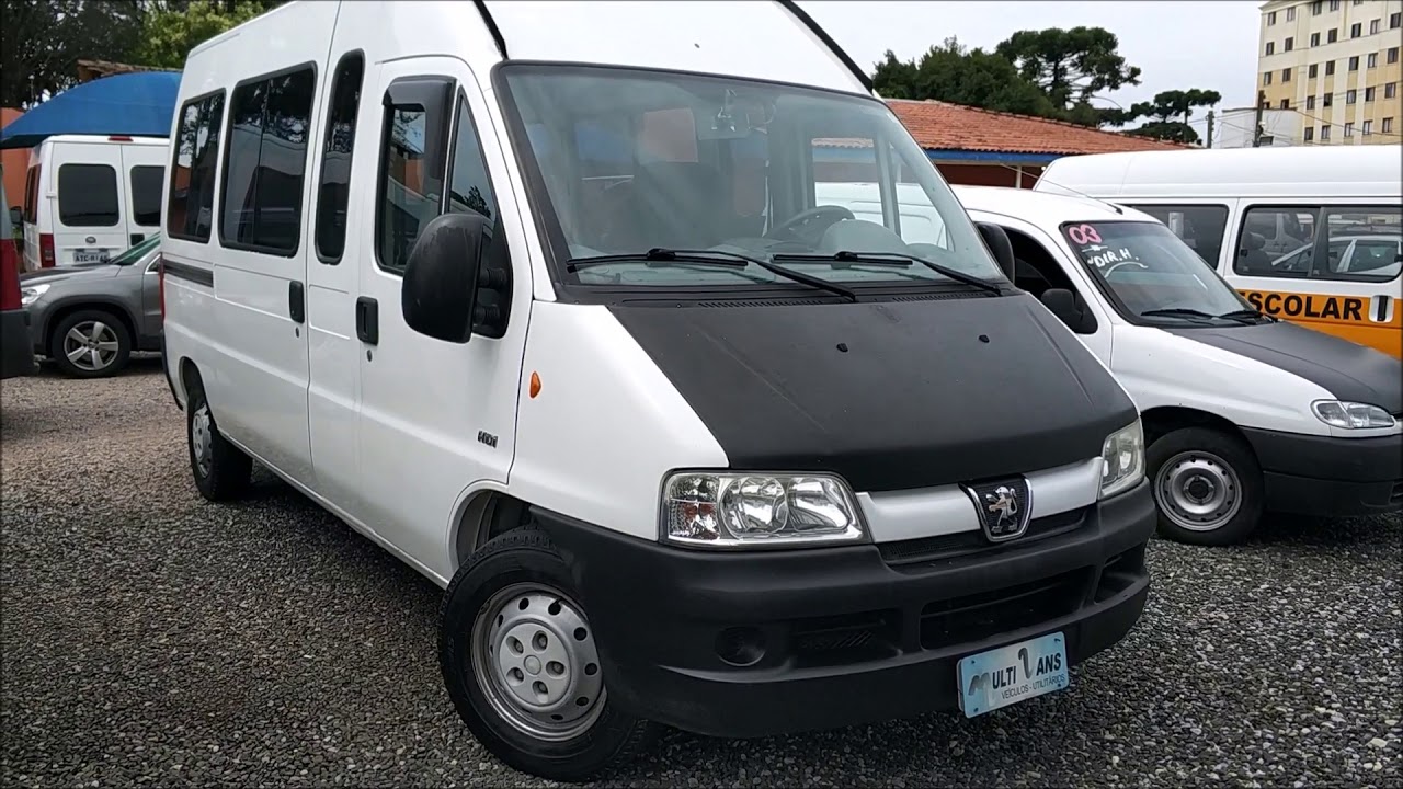 Peugeot Boxer Furgão Vitre 2009 - VANS ZERO KM, USADAS E SEMINOVAS ...