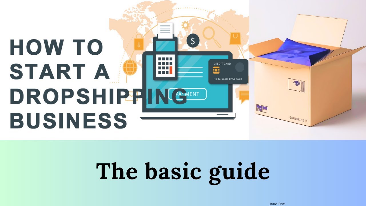 A BASIC GUIDE TO DROP-SHIPPING. HOW TO START DROP-SHIPPING. EARN MONEY ...
