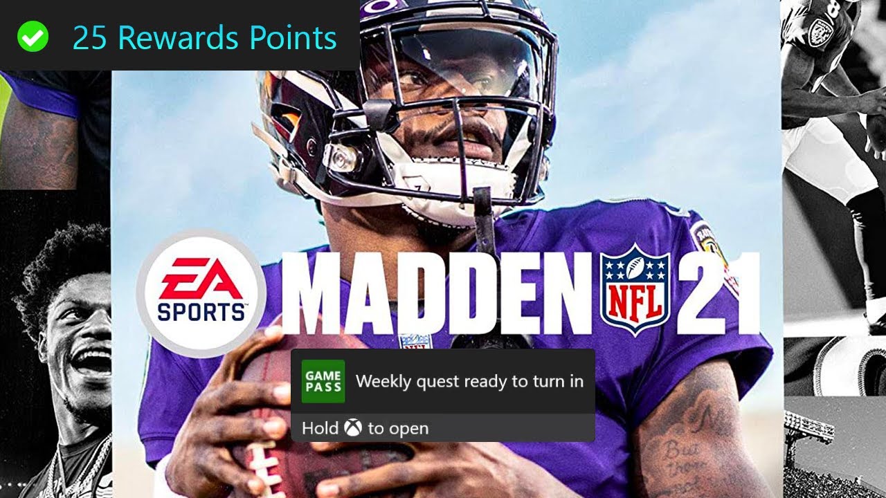 Madden NFL 21 Weekly Xbox Game Pass Quest Guide - Play the Game - YouTube