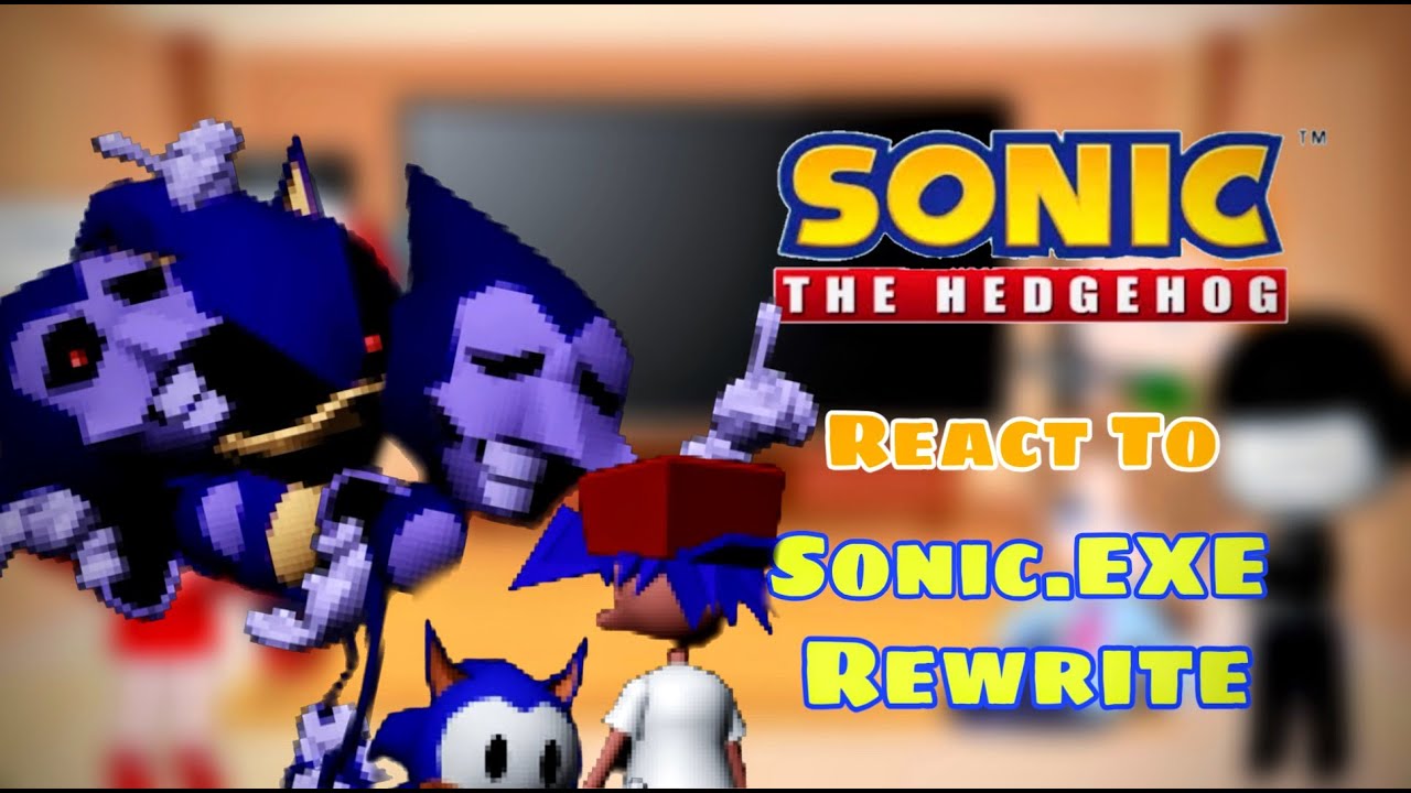 Rewrite V2 - Sonic.EXE || Fnf React To Trinity (Sonic/Lord X) - YouTube