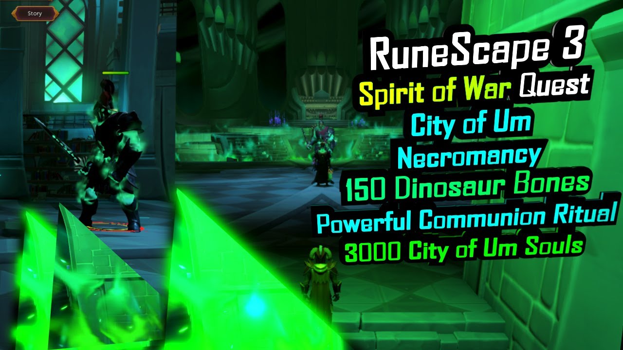 RuneScape 3 Spirit of War Quest - YouTube