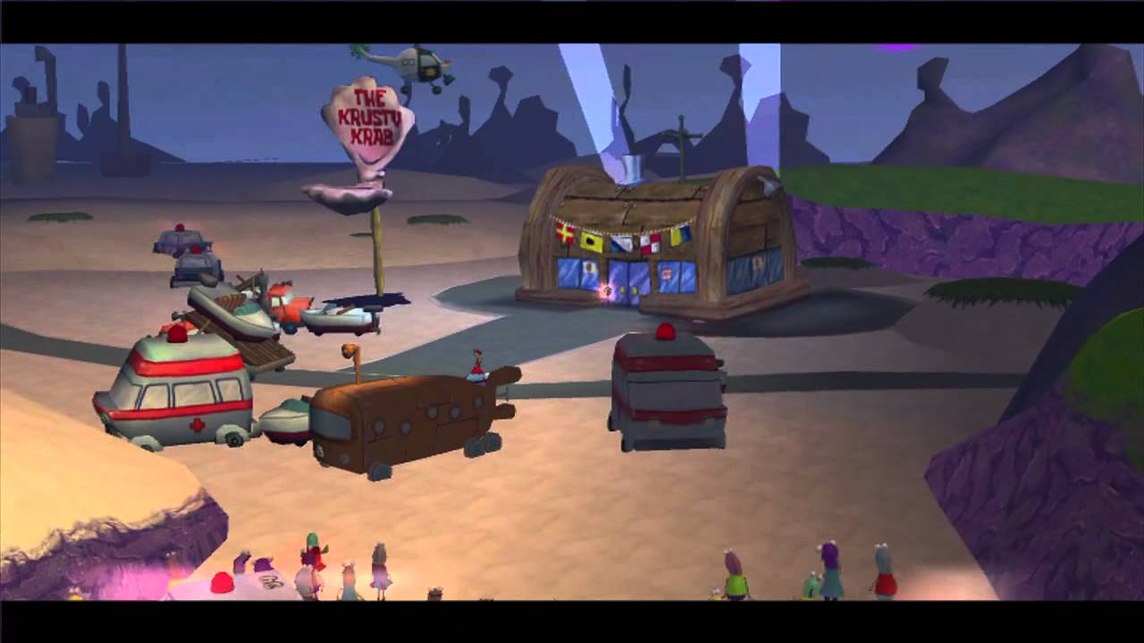 SpongeBob SquarePants Movie Gameplay Played on XBox 360 (Xbox 1) [60 ...