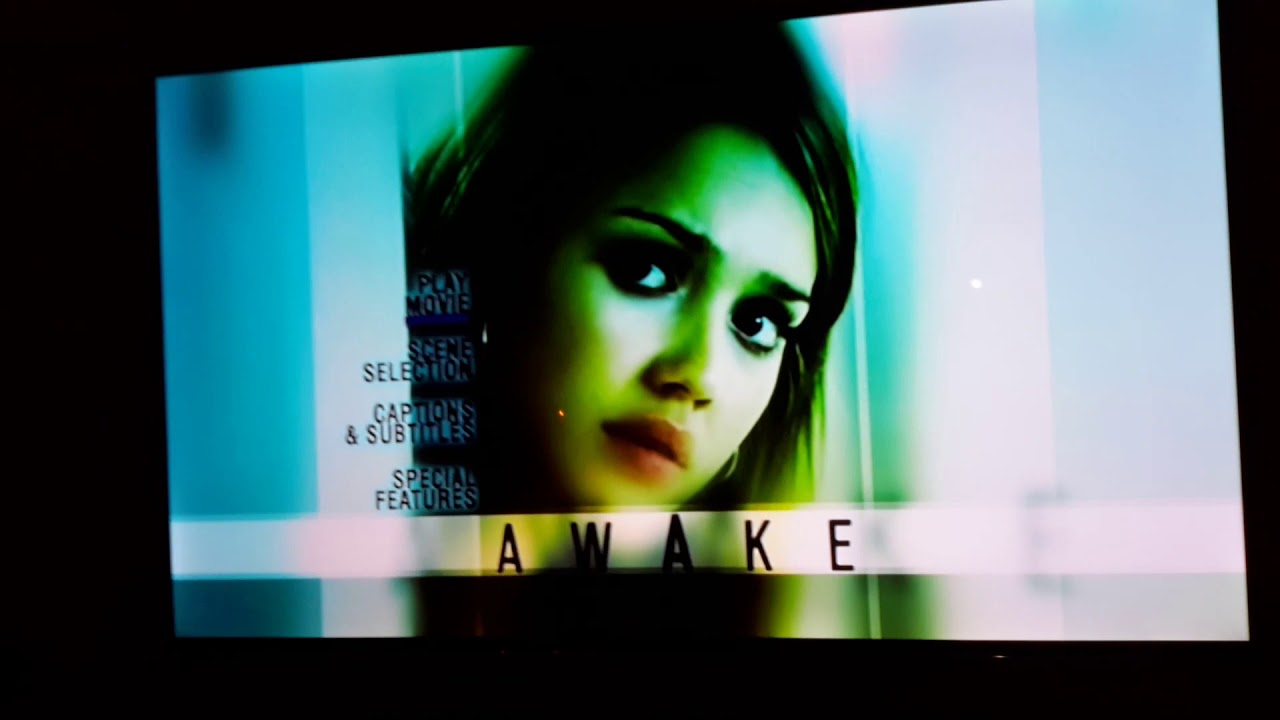 Awake (2007)- DVD menu walkthrough - YouTube