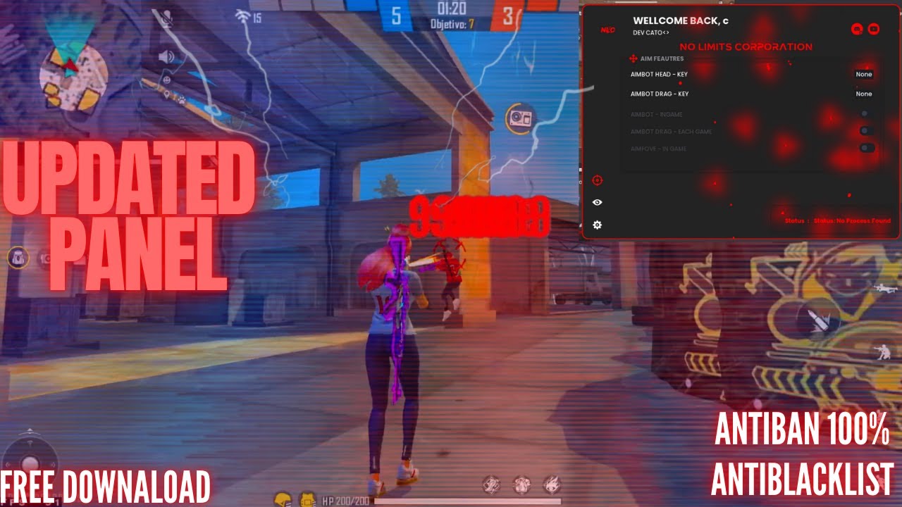 PANEL AIMBOT OB44 GRATIS - 100% ANTIBAN | PC PANEL| FOR ALL EMULATOR ...