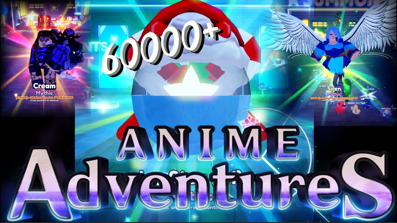 Spending 60k Icy Star in Anime Adventures - YouTube