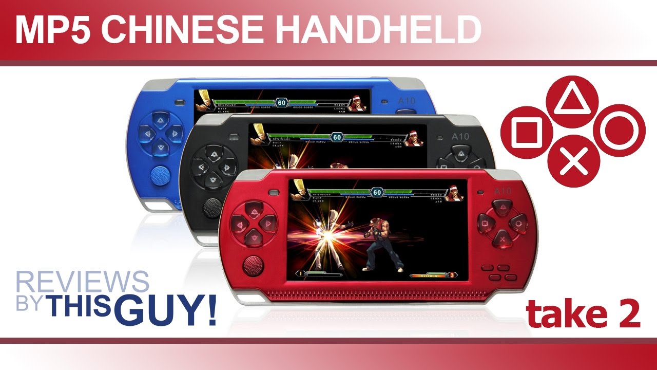 Reviews By This Guy: MP5 Gaming Handheld Take 2 - YouTube