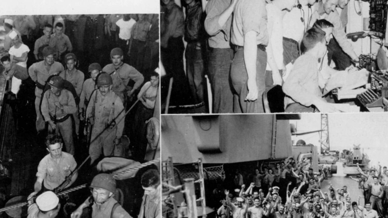 USS Dayton CL 105 WWII Cruise Book Preview - YouTube