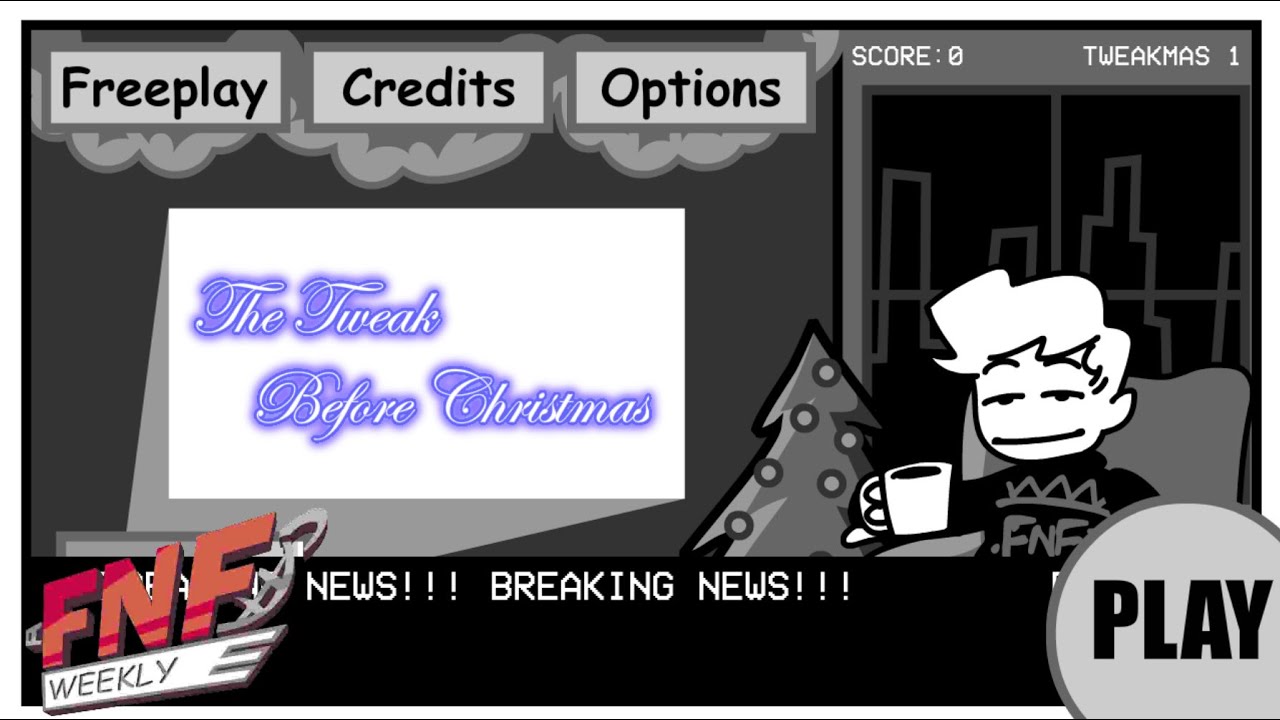 Friday Night Funkin' Vs FNF Weekly: Tweakmas [THE TWEAK BEFORE ...