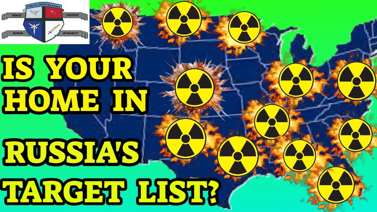 Russia's Terrifying Nuclear Target Map: Is Your Home on It? - YouTube