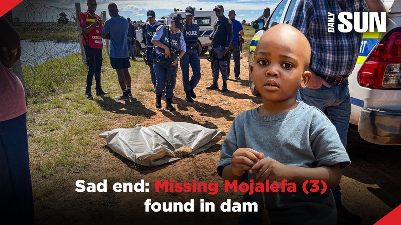 Sad end: Missing Mojalefa (3) found in dam - YouTube