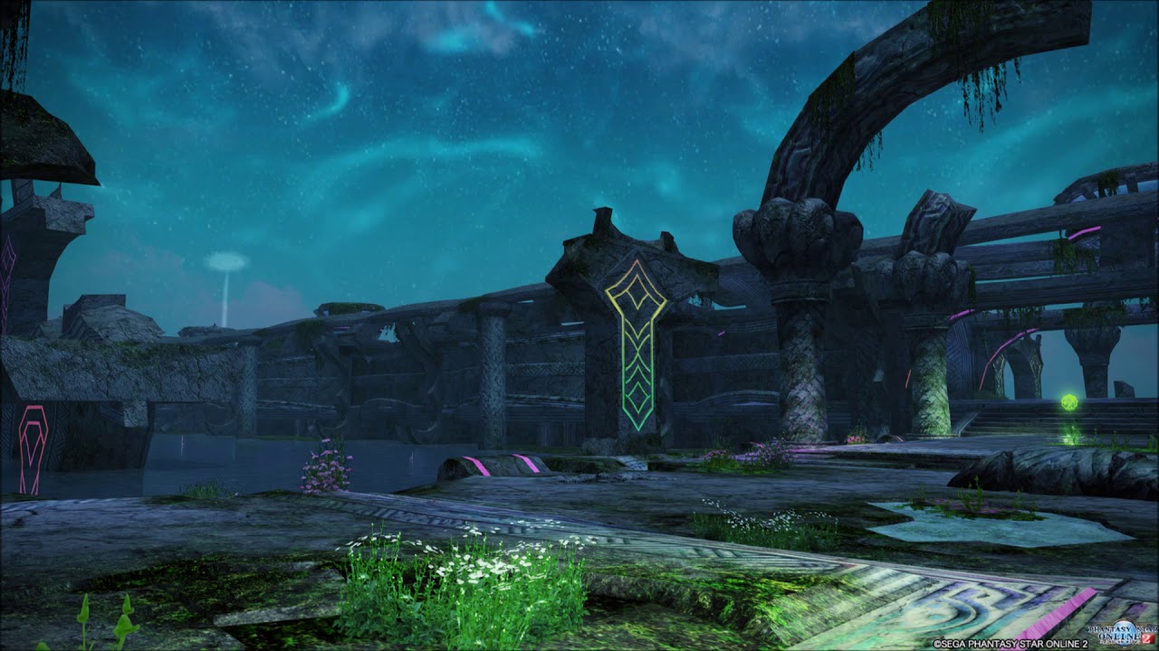 PSO2 EP6 Music : (Ultra Hard) Facility Exploration - Night - YouTube